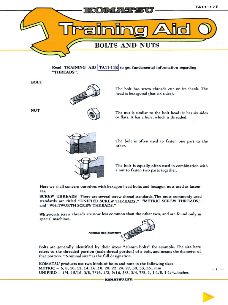 Bolts and Nuts | PDF