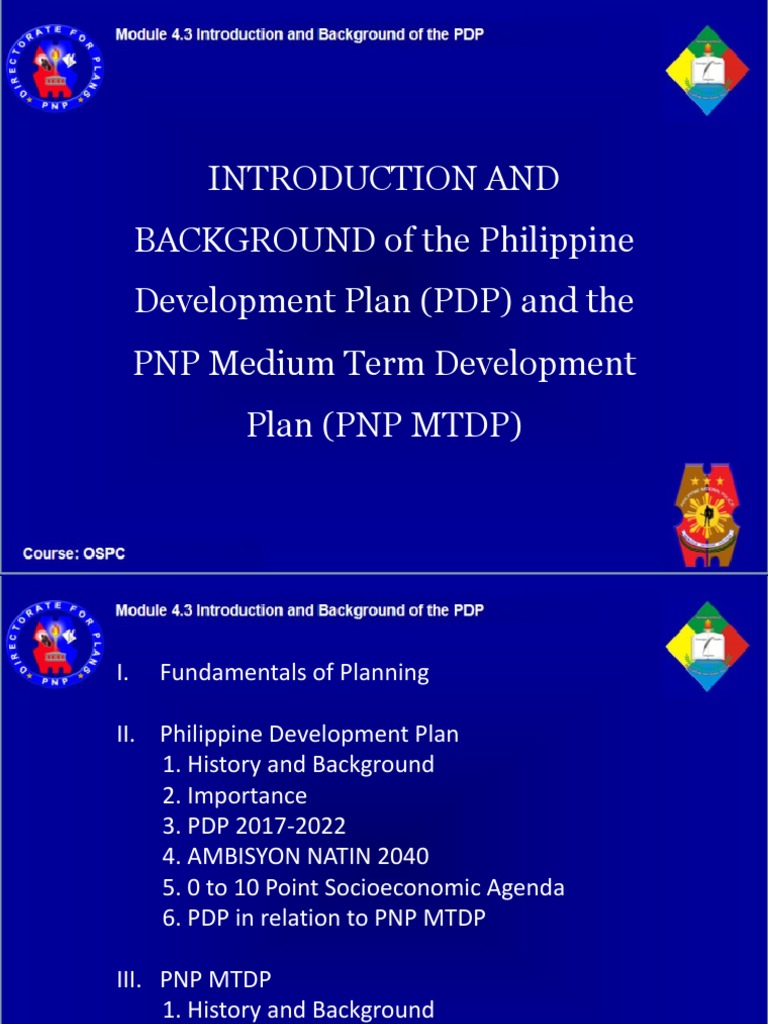 Lecture Revised MTDP-PDP | PDF | Strategic Planning | Goal