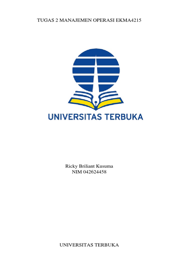 Tugas EKMA4215 | PDF