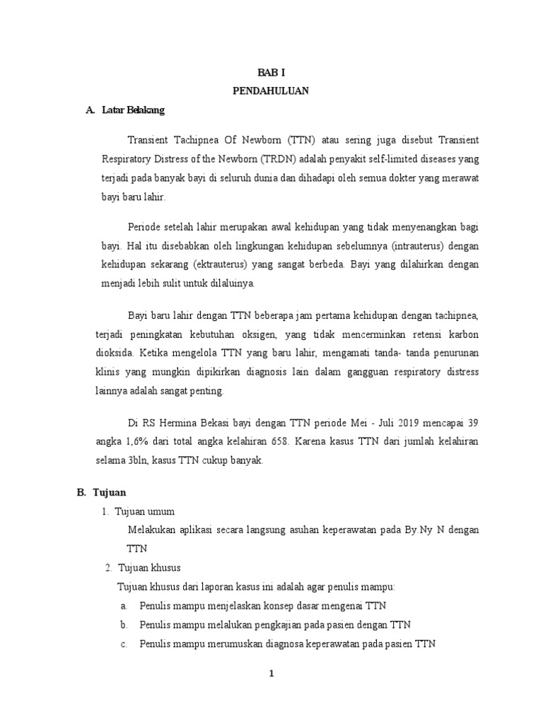 Bab I, 2,3,4,5 | PDF