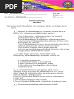 Luria Sequence Test Overview | PDF | Executive Functions | Cognition