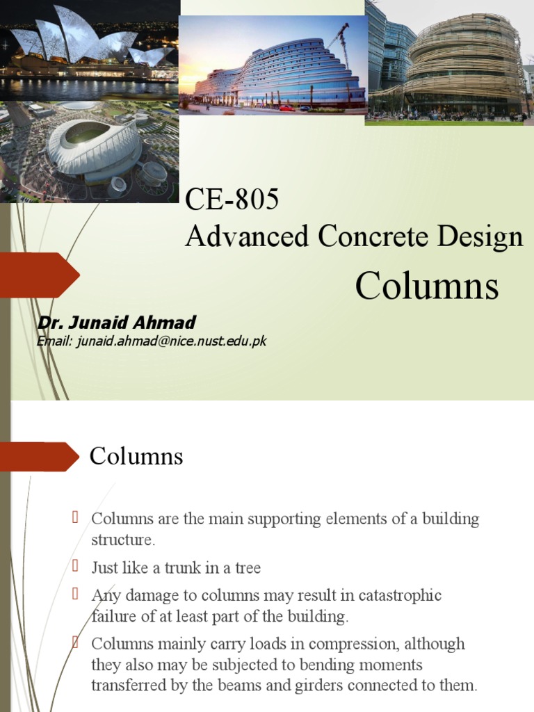 Lecture 3 Short Columns Small Eccentricity-Analysis-1 | PDF | Column ...