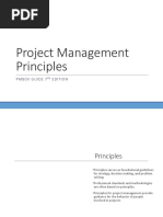 12 Principles of Project Management | PDF