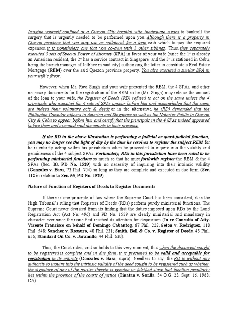 Register of Deeds | PDF | Deed | Notary Public