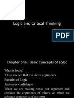 LOGIC CHAPTER 2 - Lecture Note | PDF | Argument | Deductive Reasoning