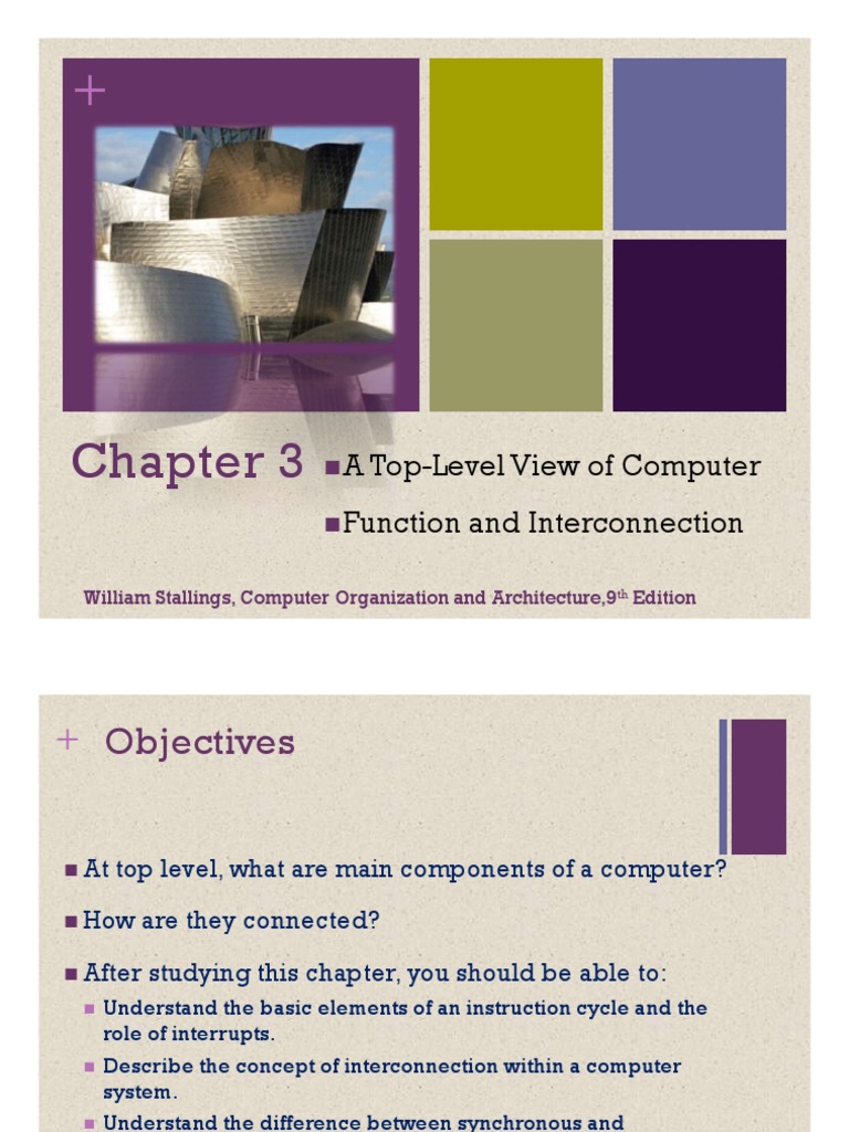 A Top-Level View of Computer Function and Interconnection | PDF | Input ...
