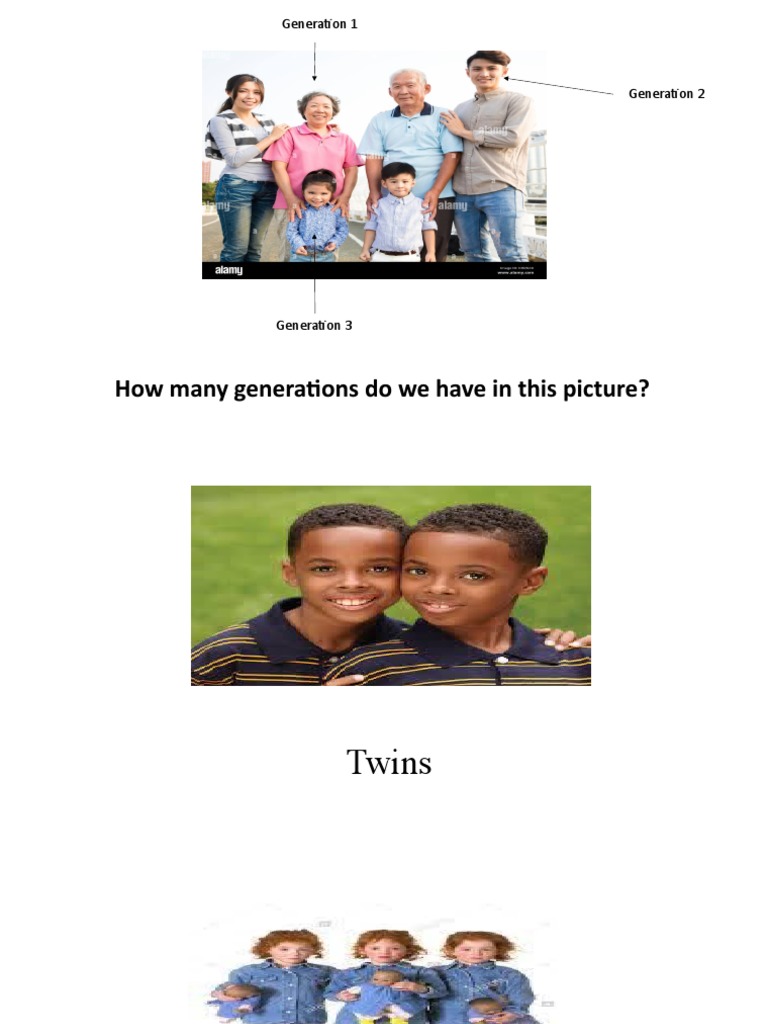 How Many Generations Do We Have in This Picture?: Generation 1 | PDF