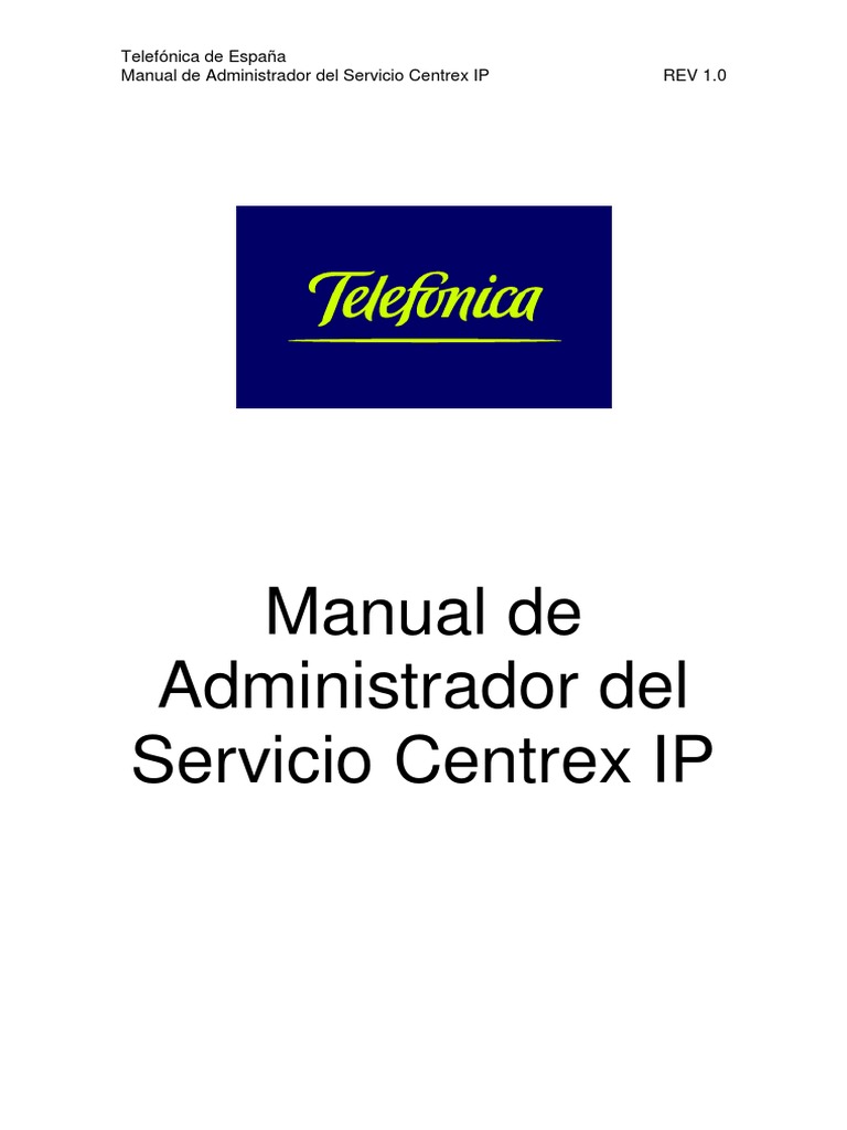 Centrx IP Manual | PDF | Contraseña | Red mundial