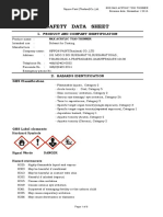 MSDS - Paint Remover | PDF | Dangerous Goods | Fires
