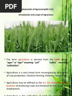 Agro Ecosystem Analysis | PDF | Agroecology | Natural Environment