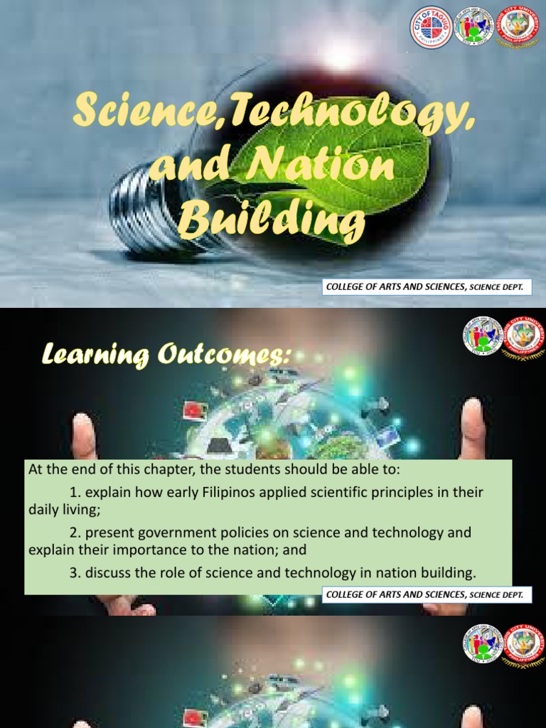 Science Technology and Nation Building | PDF | Philippines