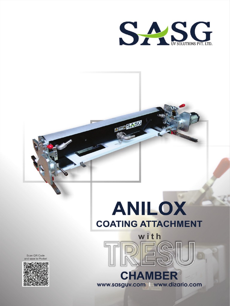 Anilox Coater With Tresu Doctor Chamber Blade | PDF