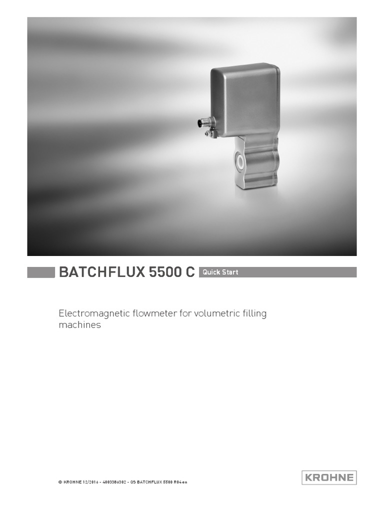 Flujometro Batch Flux 5500 | PDF | Electrical Connector | Flow Measurement