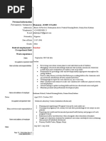 Olatunbosun Bunmi Dorcas: Career Objective | PDF | Nigeria | Cognition