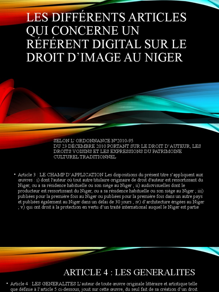 Les Différents Articles Qui Concerne Un Référent Digital | PDF