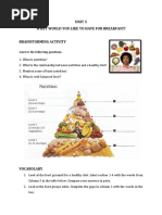 Eating Behavior Pattern Questionnaire | PDF | Lunch | Eating