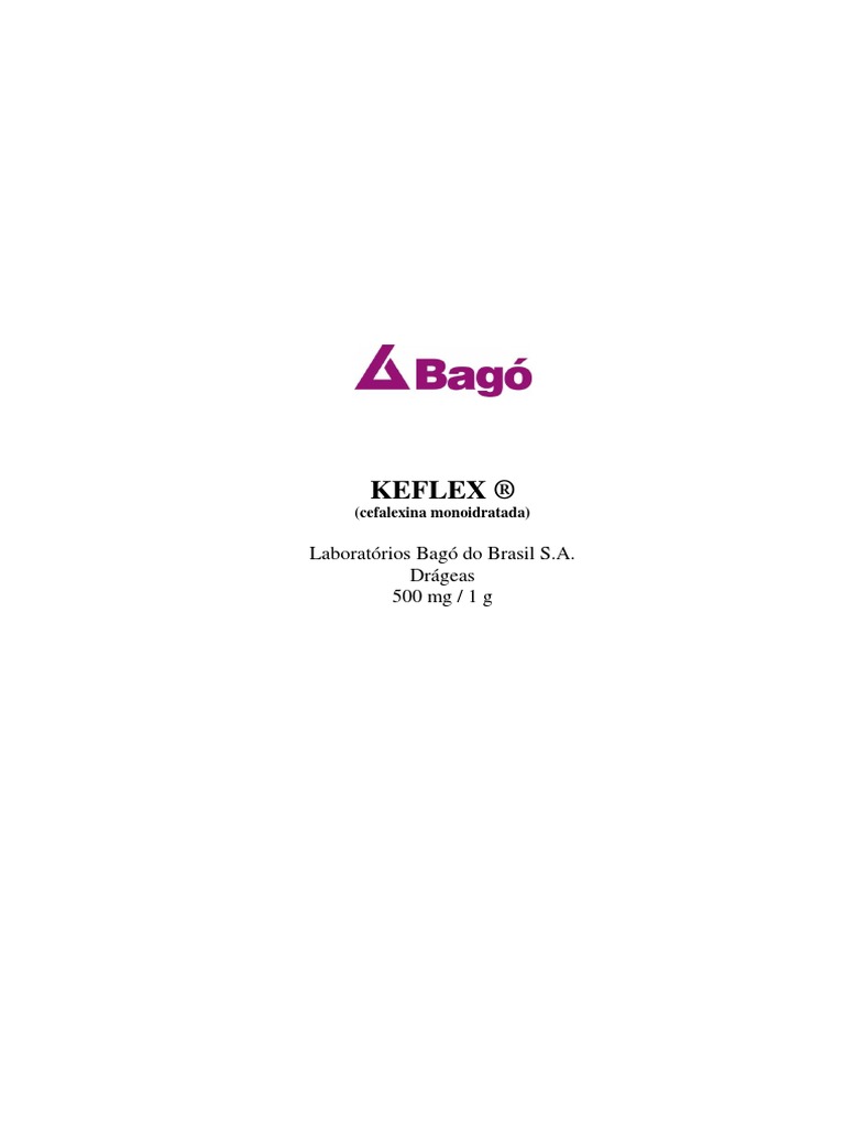 Keflex Bago | PDF | Penicilina | Alergia