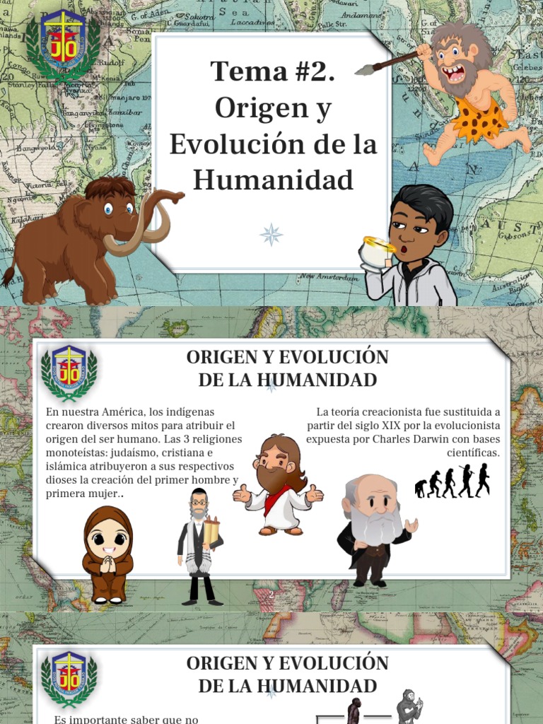 Origen y Evolucion de La Humanidad | PDF | Homo | Evolución