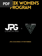 Built With Science 12-Week Glute Growth Workout Plan | PDF | Anatomical ...