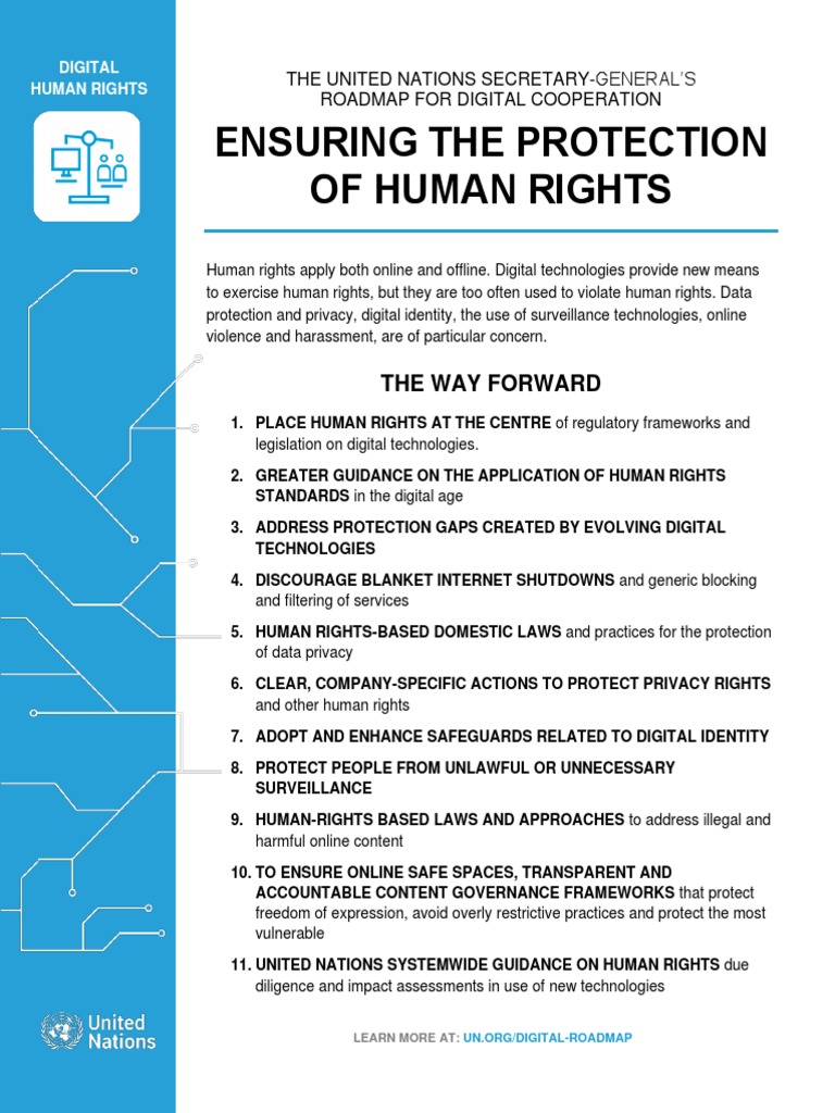 Digital Human Rights Summary PDF | PDF