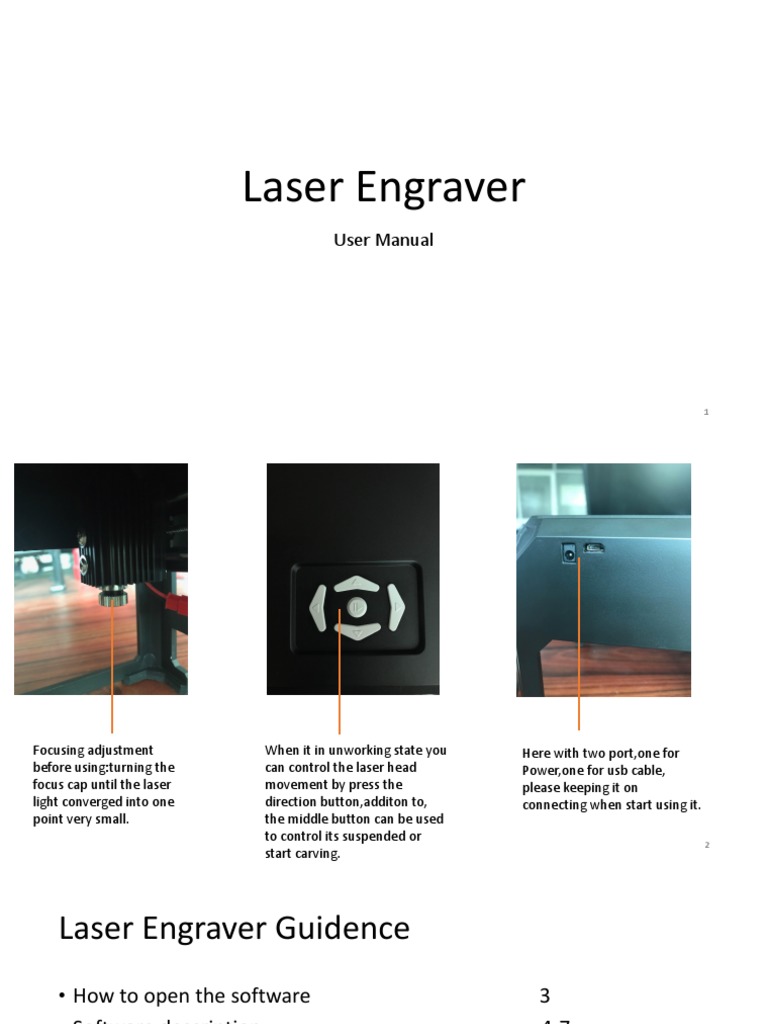 Laser Engraver User Manual Guide | PDF | Image Editing | Pixel