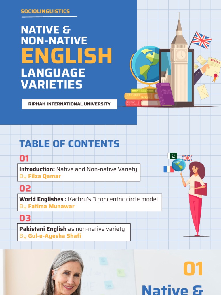 Native vs Non-Native English Varieties | PDF | English Language ...