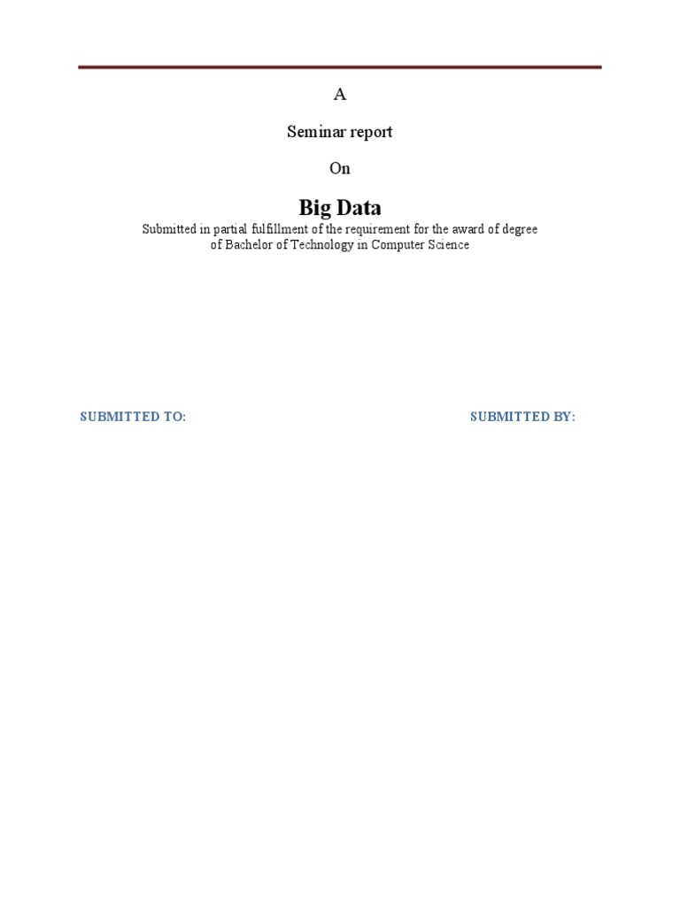 Big Data | PDF | Big Data | Map Reduce