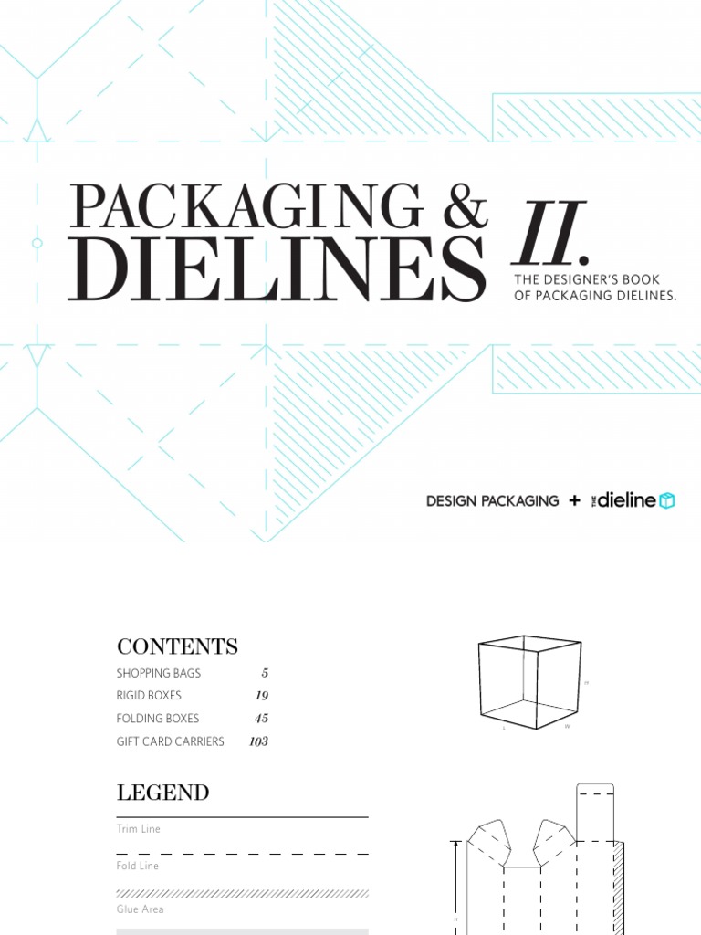 Packaging Dielines Free Book Design Pack | PDF | Packaging And Labeling ...