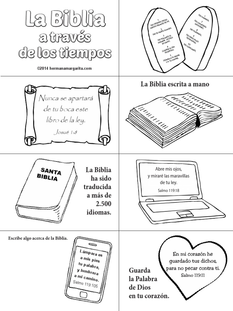 La Biblia A Traves de Los Tiempos - Hoja | PDF | Libros de la Biblia ...