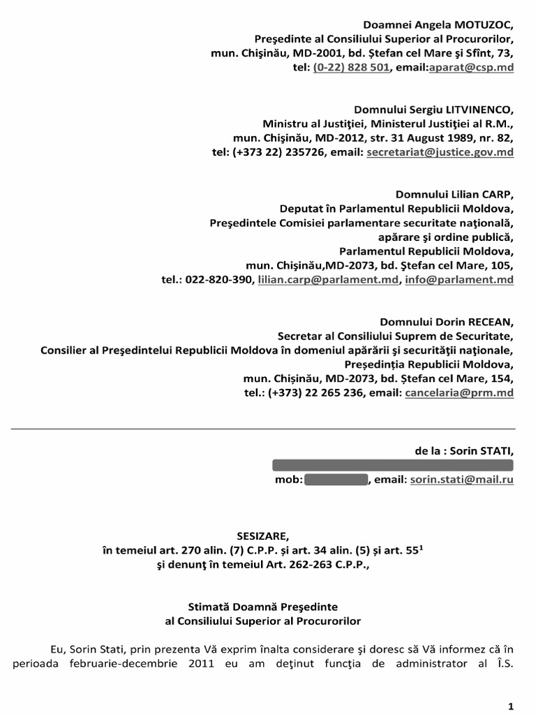 Sesizare CSP 23.06.2022 Done - Semnat | PDF
