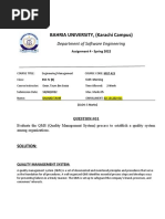 Quality Plan Example - Iso 10005 | PDF | Iso 9000 | Quality Assurance