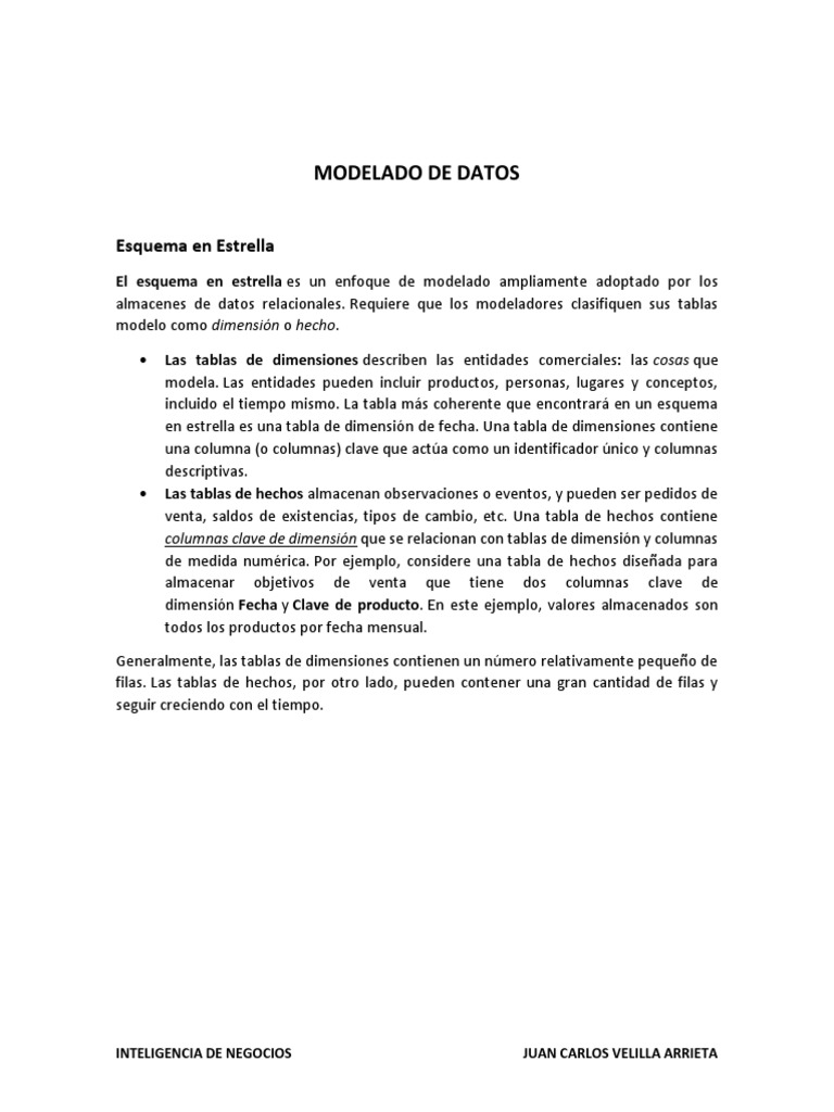 6 - Modelado de Datos - POWER BI | PDF