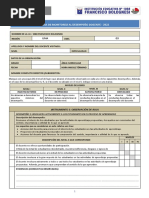 3 Ficha de Monitoreo 2022 | PDF | Evaluación | Aprendizaje