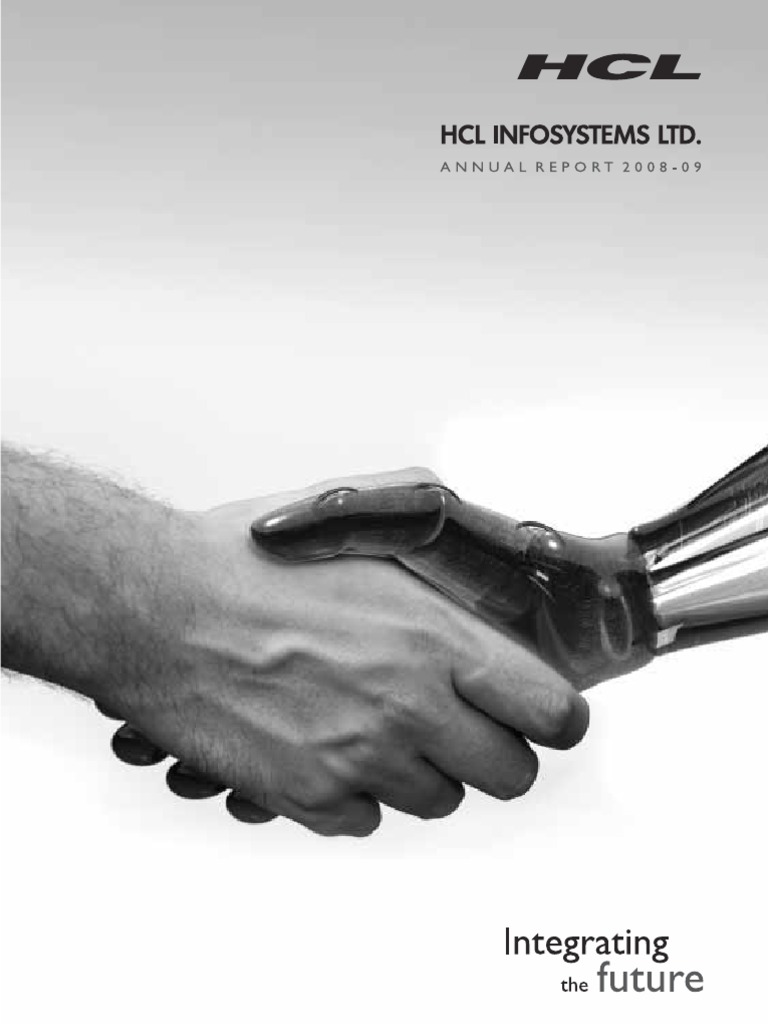 HCL Info Annual Report 2008-09 | PDF | Personal Computers | Economy Of ...