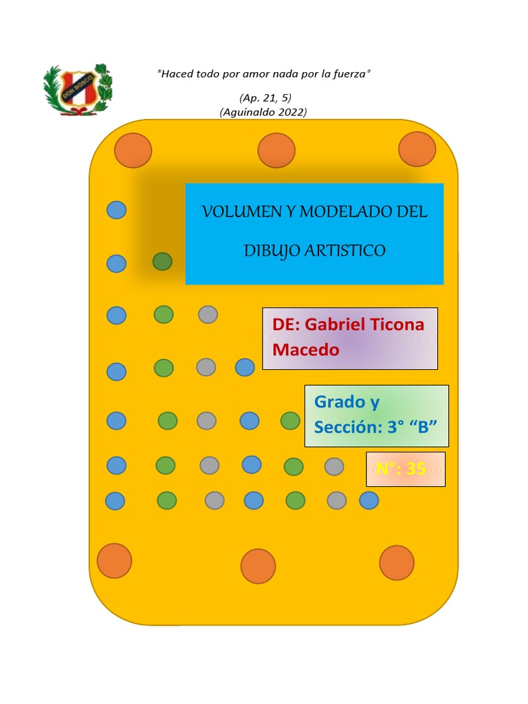 Volumen y Modelado Artistico | PDF | Volumen | Dibujo