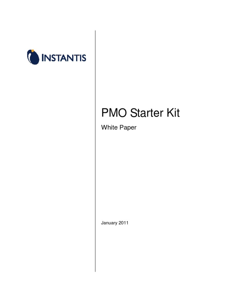PMO Starter Kit White Paper Guide | PDF | Project Management ...