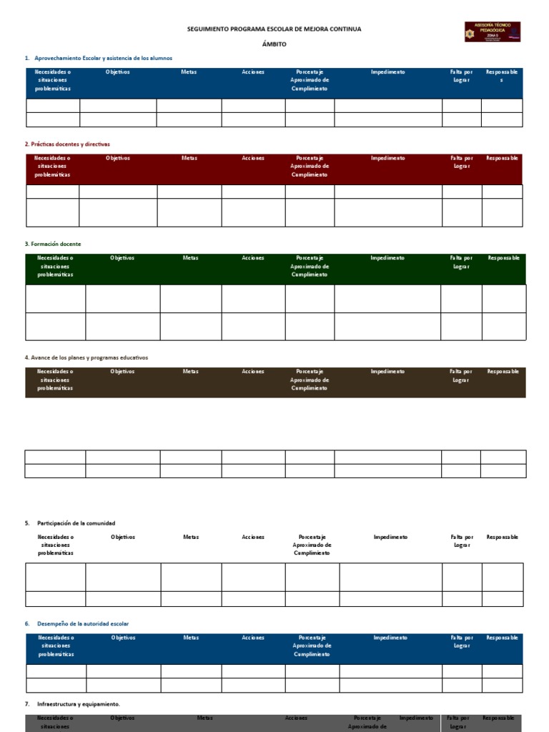 PEMC - Ejemplo Formato | PDF
