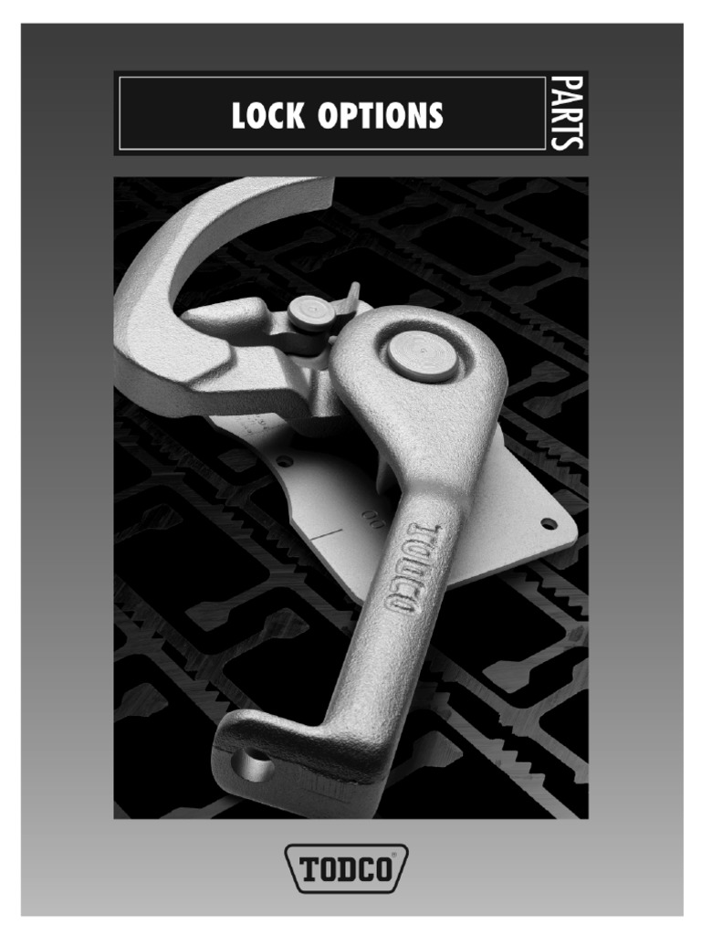 Todco Locks | PDF | Screw | Mechanical Engineering