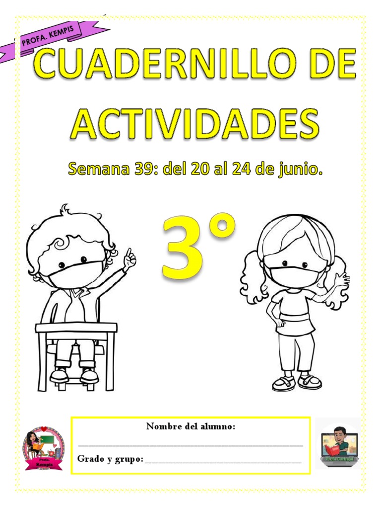 3° S39 Cuadernillo de Actividades-Profa. Kempis | PDF | Cognición | Ciencia cognitiva