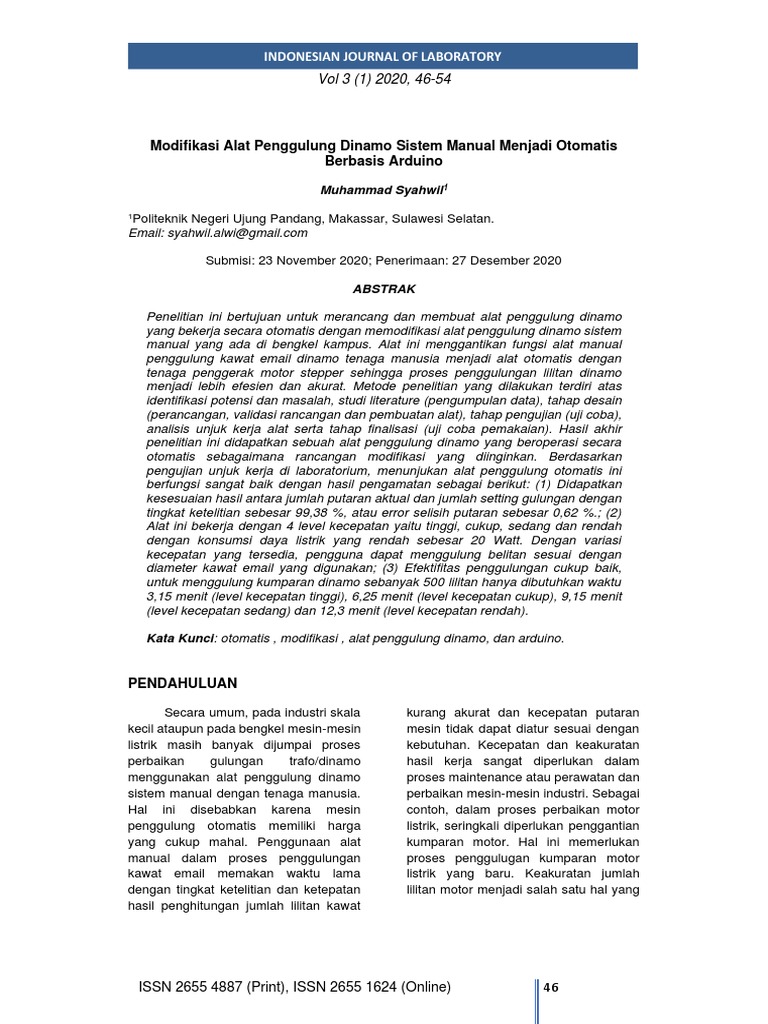 Dinamo | PDF | Teknologi & Rekayasa