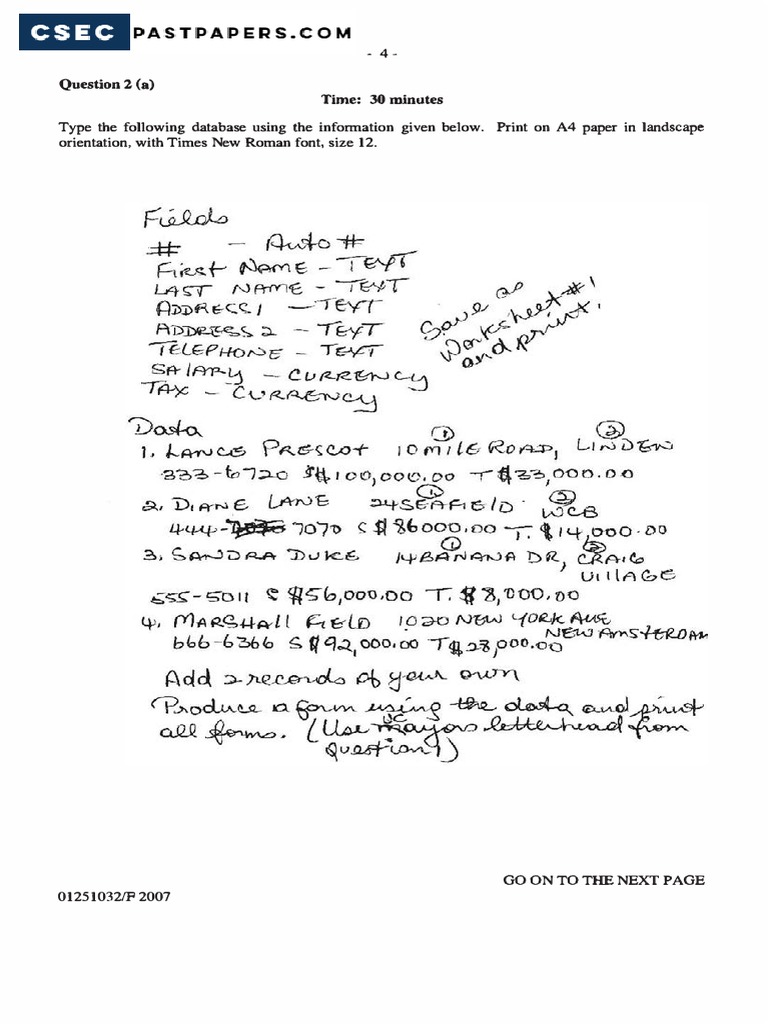 Edpm Database Question | PDF