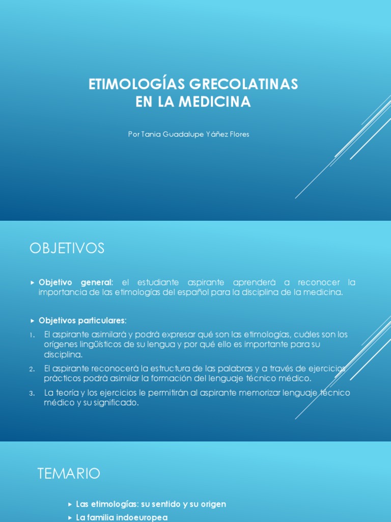 Las Etimologías, Su Origen y Sentido | PDF | latín | Ciencia cognitiva