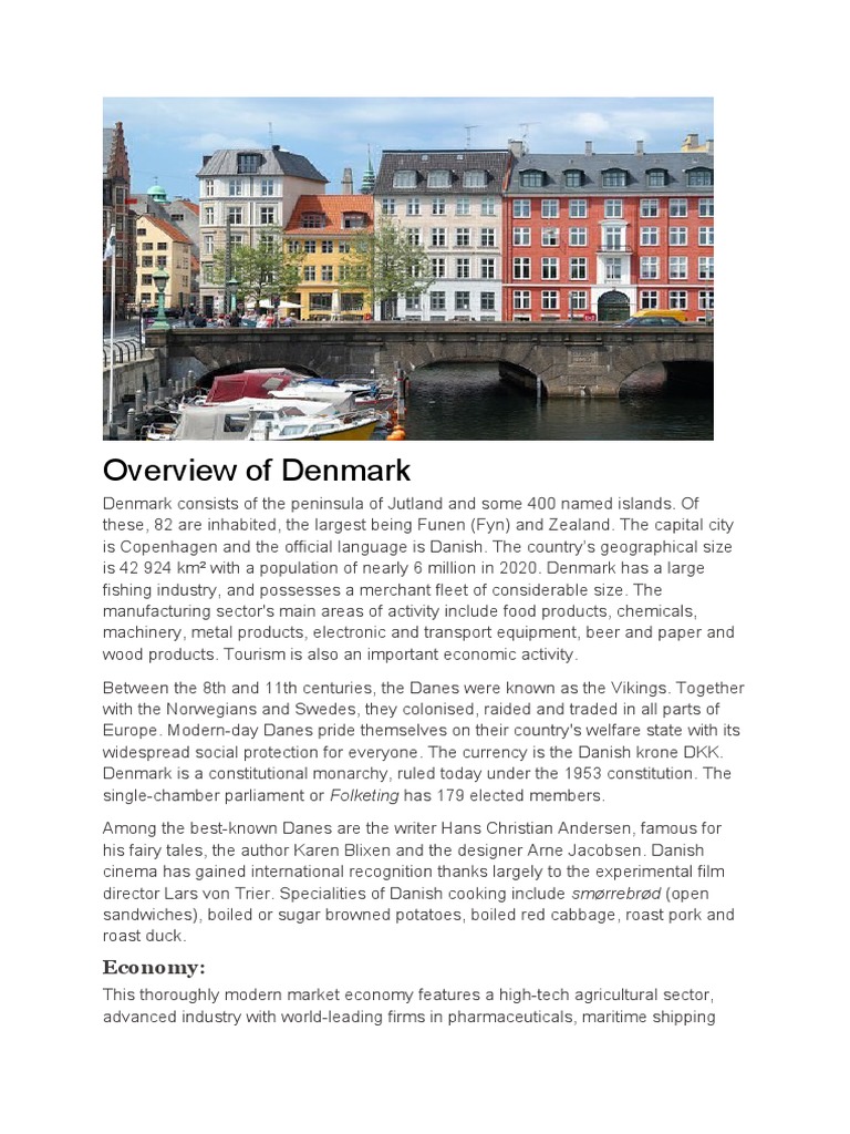 4270 Overview of Denmark | PDF | Denmark | European Union