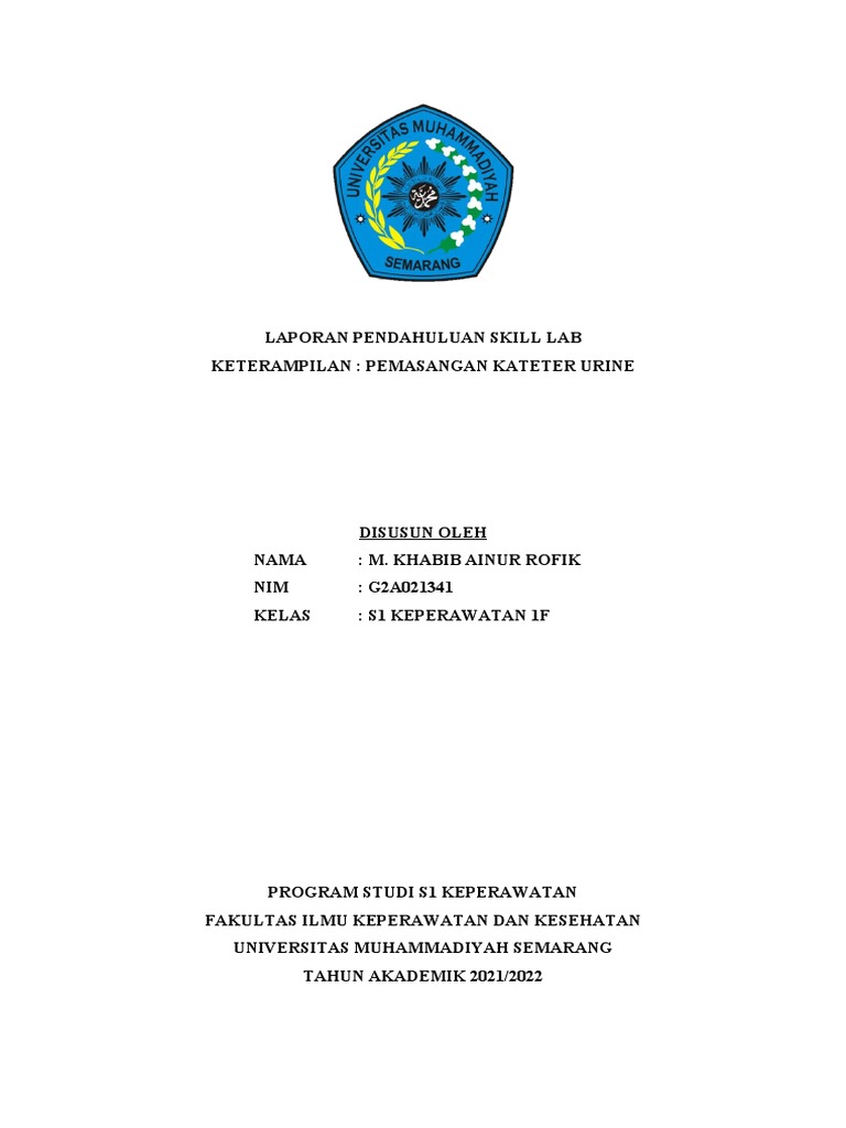 LP Pemasangan Kateter Urine | PDF