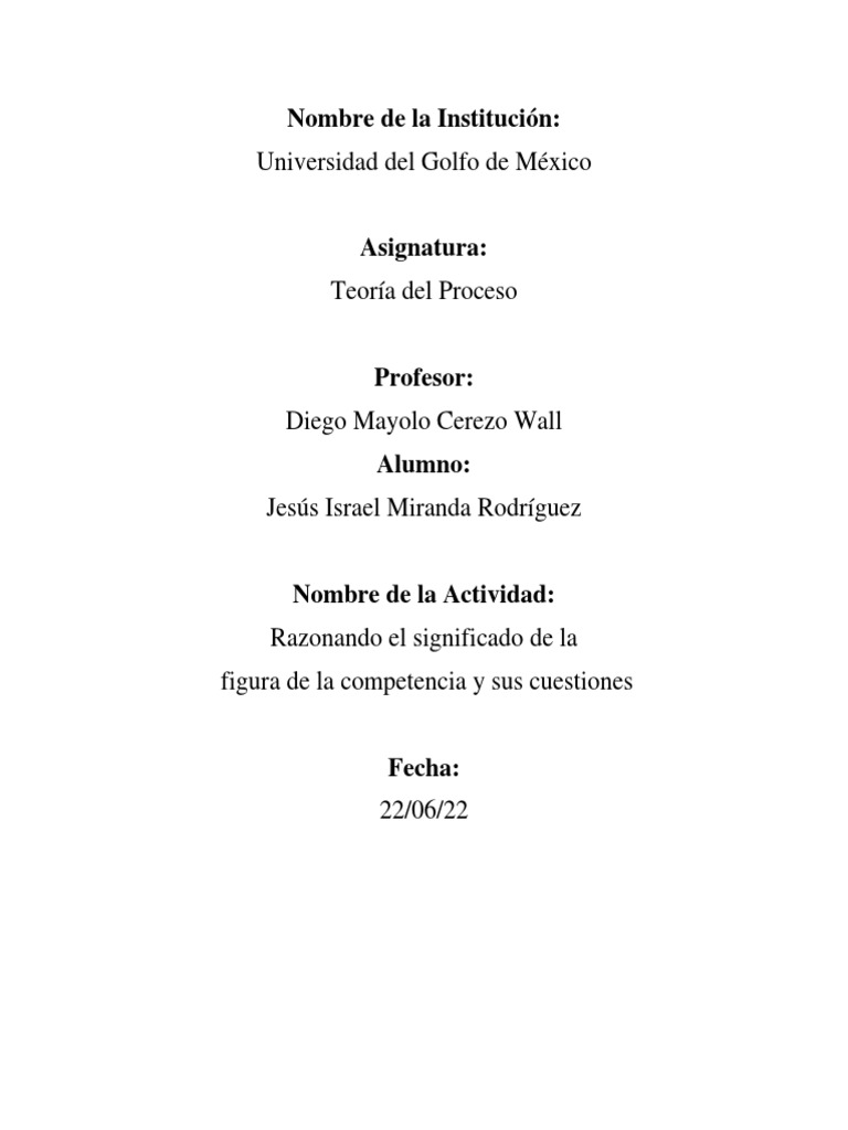 Unidad6 Act1 Jesus Miranda | PDF | Jurisdicción | Competencia (ley)
