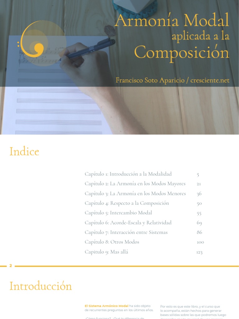 Armonia Modal Aplicada A La Composicion Libro | PDF | Escala (música ...