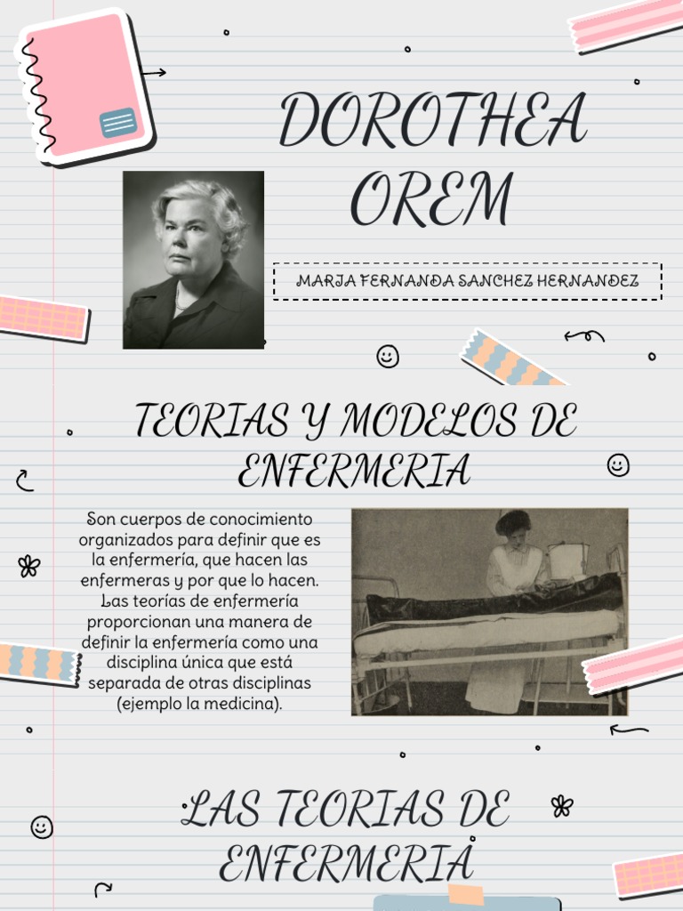 Dorothea Orem | PDF | Enfermería | Ciencias de la Salud