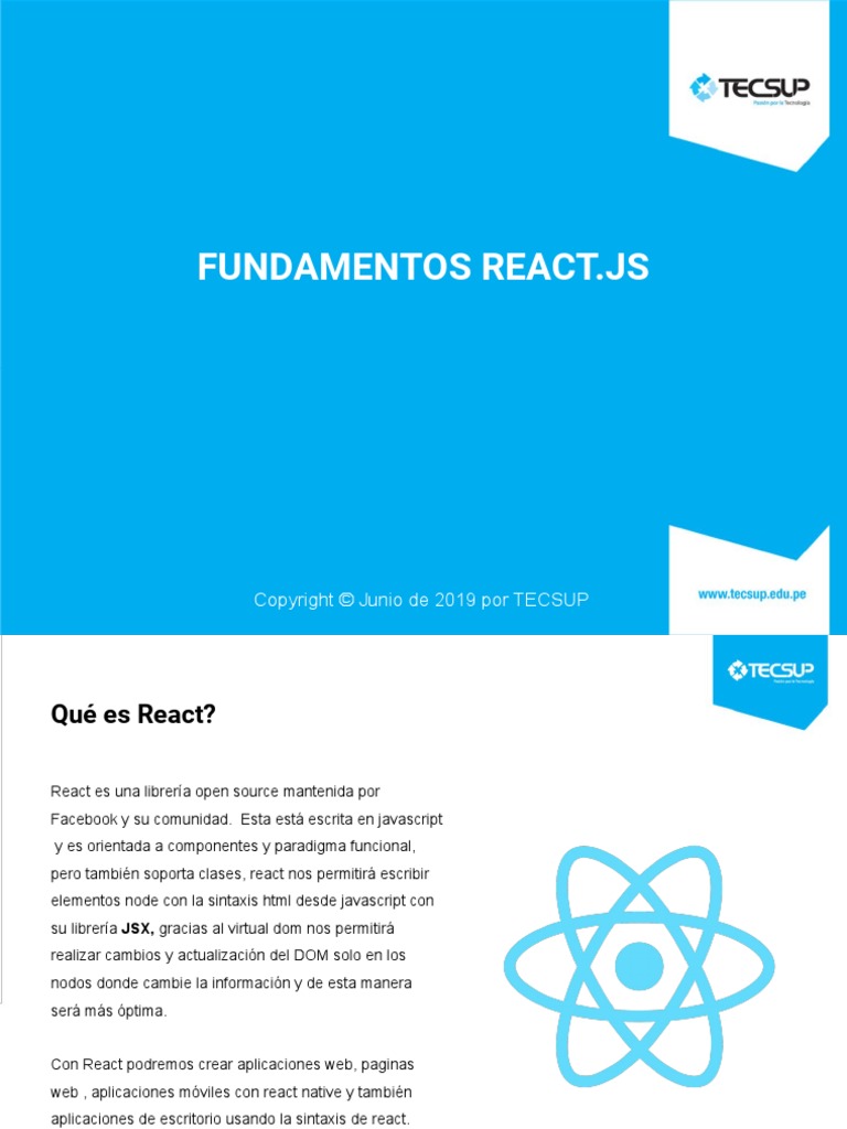 Fundamentos React - Js | PDF | Modelo de objeto de documento | Edad de ...
