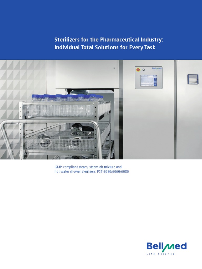 Belimed Life Science PST Brochure - EN | PDF | Sterilization (Microbiology) | Water