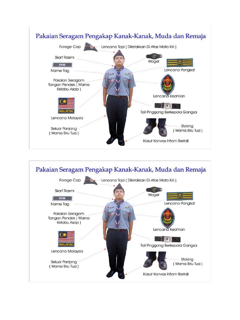 Uniform Pengakap | PDF